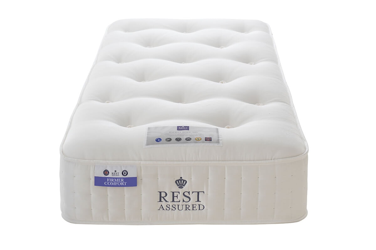 Rest Assured Northington 2000 Pocket Natural Mattress | MattressNextDay
