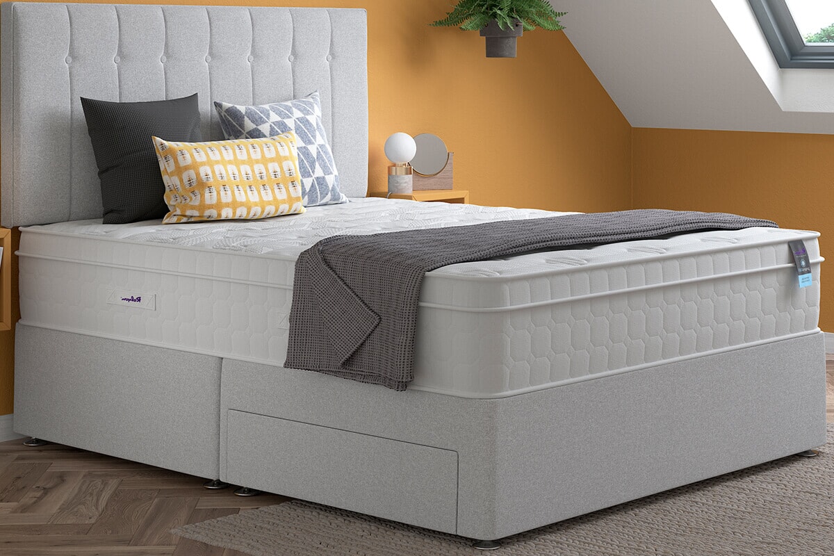 Relyon PremiAIR Repose Gel Fusion 2400 Divan Bed Set | MattressNextDay