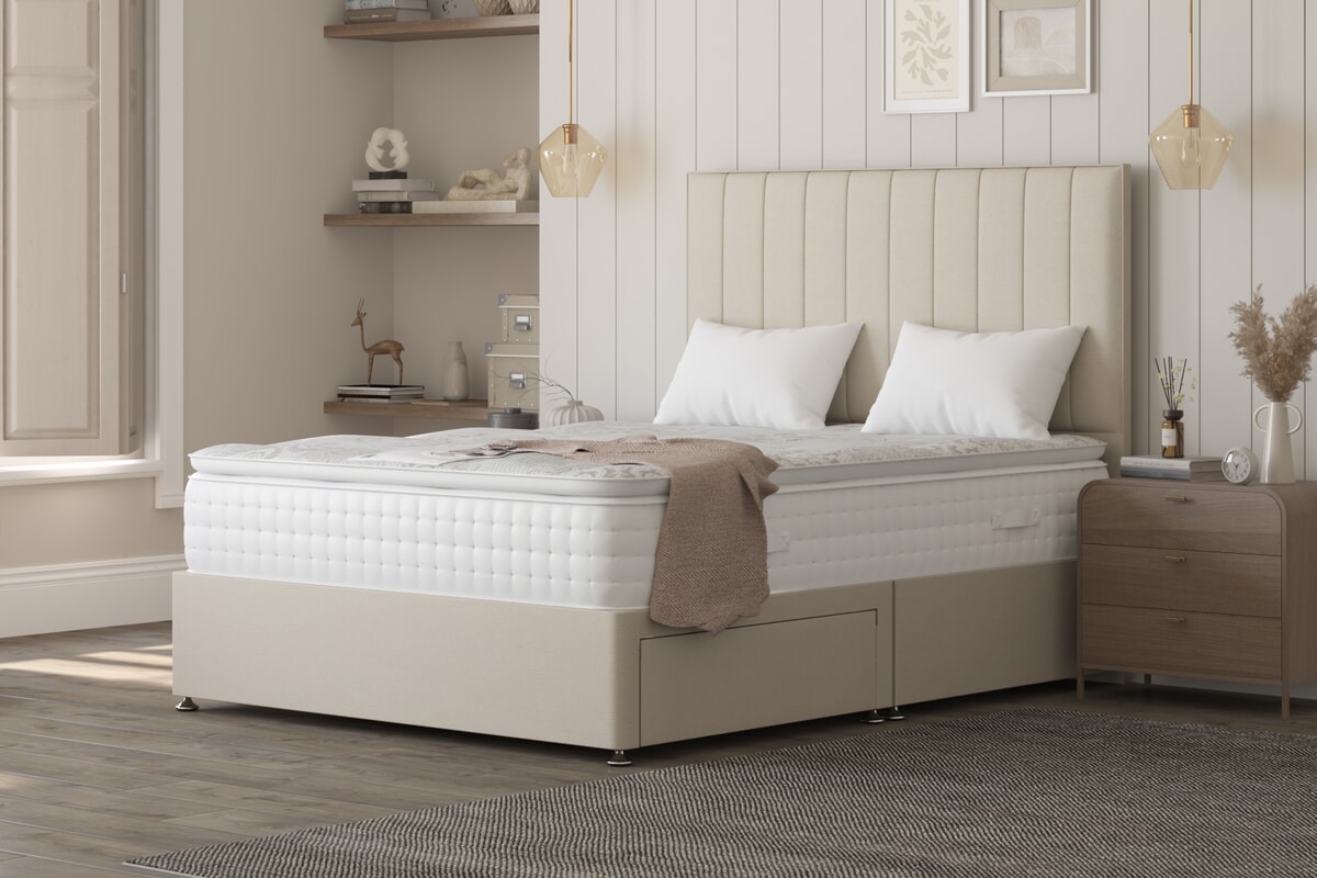 Spring King® Sanctuary Spa 2000 Pillow Top Mattress | MattressNextDay