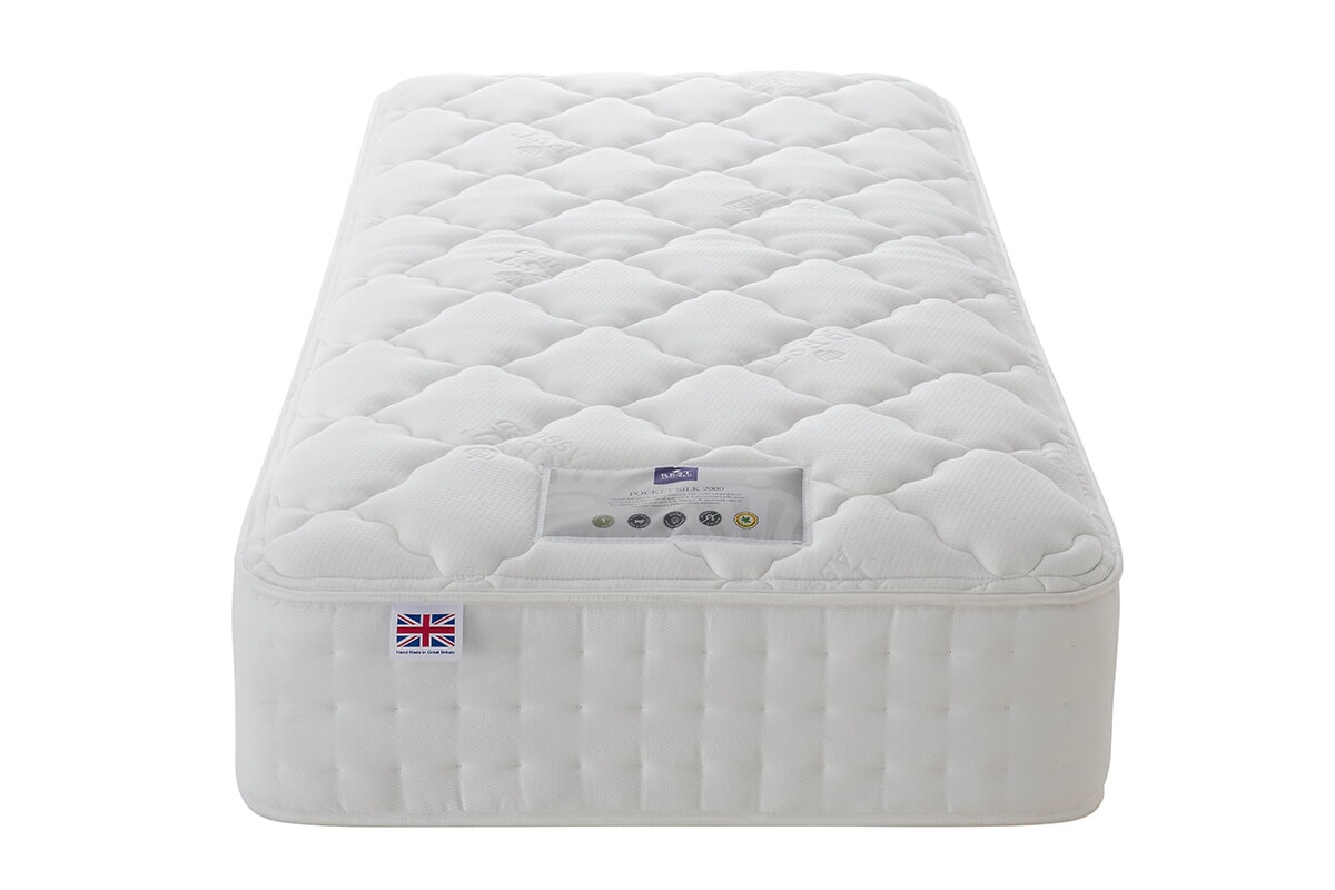Rest Assured Minerva 2000 Pocket Silk Mattress | MattressNextDay