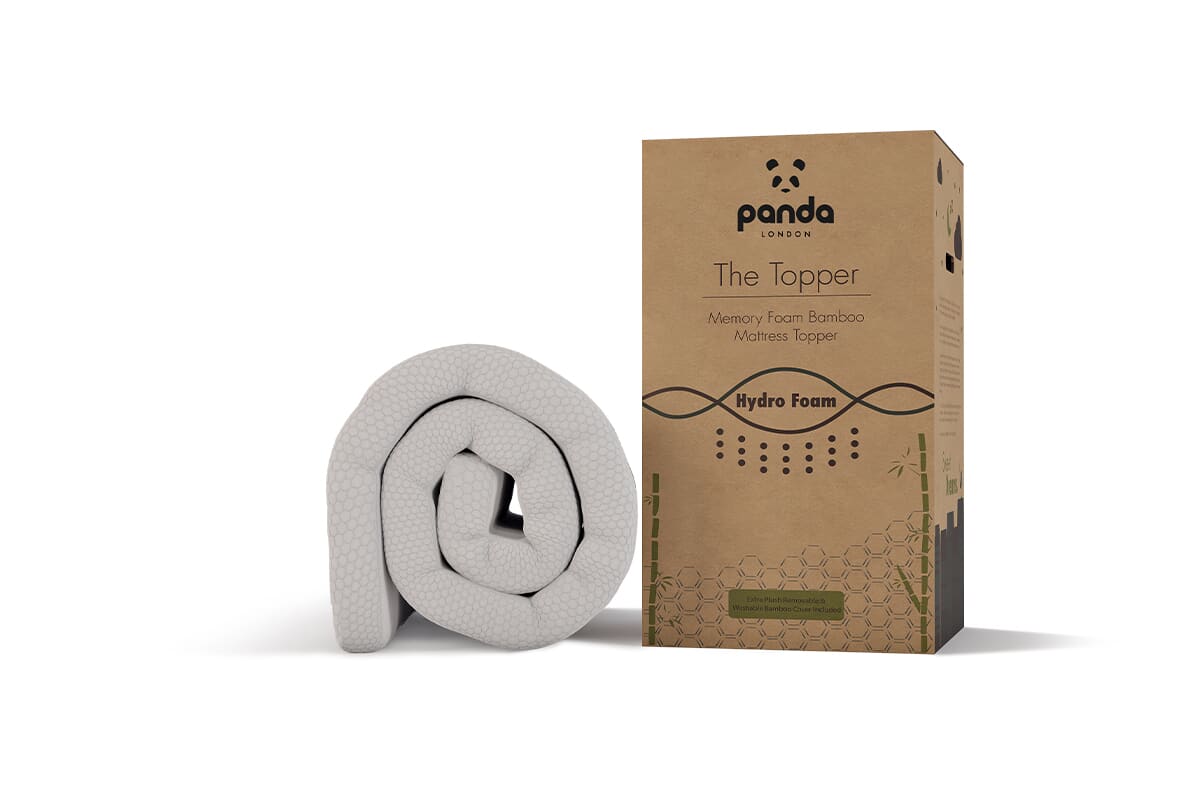 Panda® Bamboo Memory Foam Mattress Topper | MattressNextDay